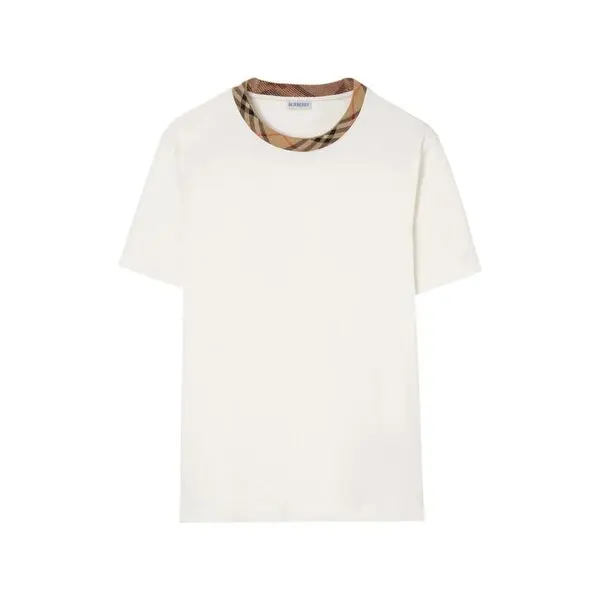 Burberry Neutrals T-shirts & Vests T-shirts - Cream