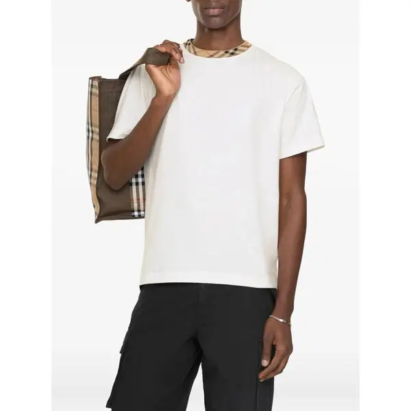 Burberry Neutrals T-shirts & Vests T-shirts - Cream