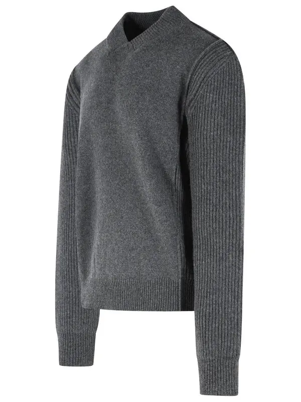 Marni Virgin Wool And Cashmere Sweater - Gray
