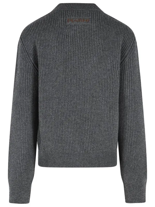 Marni Virgin Wool And Cashmere Sweater - Gray