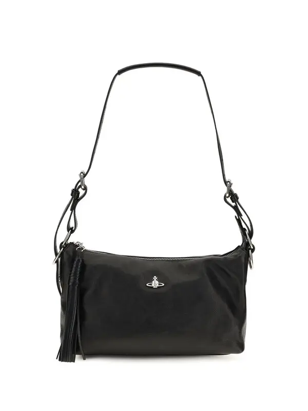 VIVIENNE WESTWOOD Emma Shoulder Bag - Black