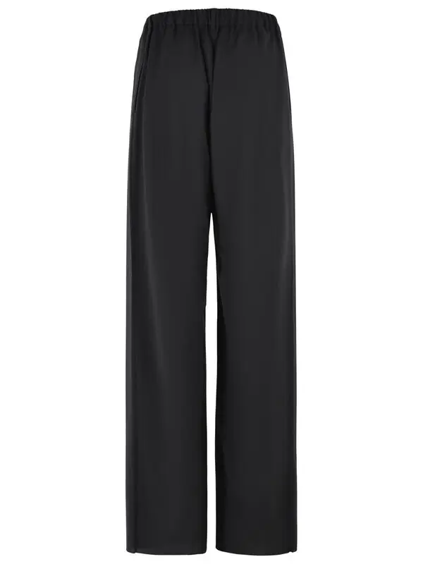 Max Mara Virgin Wool Editto Pants - Black