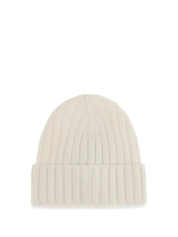 Moncler Wool Beanie With Logo