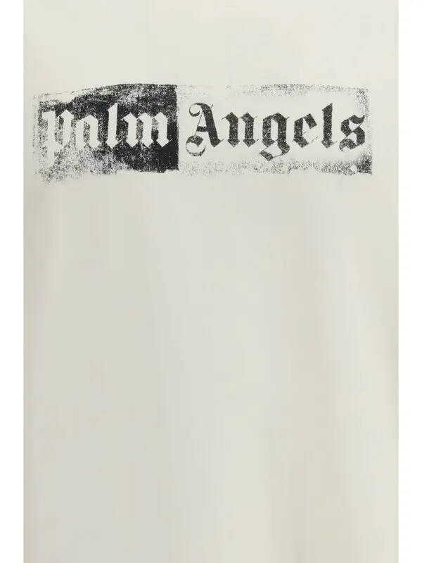 Palm Angels Stamp T-shirt With Logo