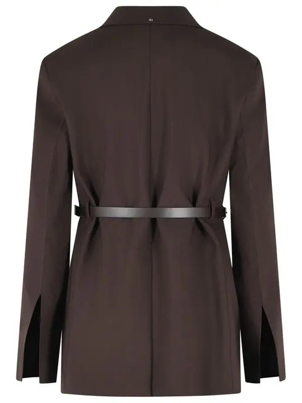 Sportmax Cinta Tailored Blazer - Brown