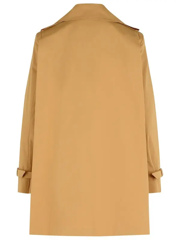 Max Mara Landa Cotton Trench Coat - Cream