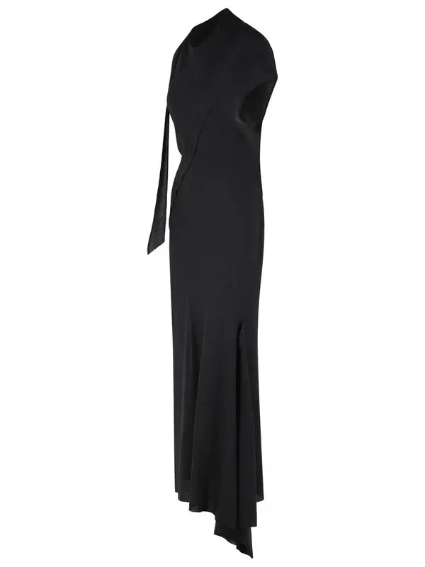 Attico Virgin Wool Midi Dress