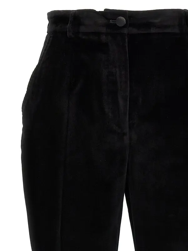Dolce & Gabbana Velvet Tuxedo Trousers