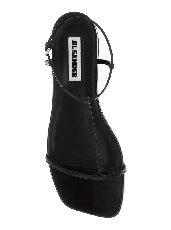 JIL SANDER Leather Sandals - Multicolor