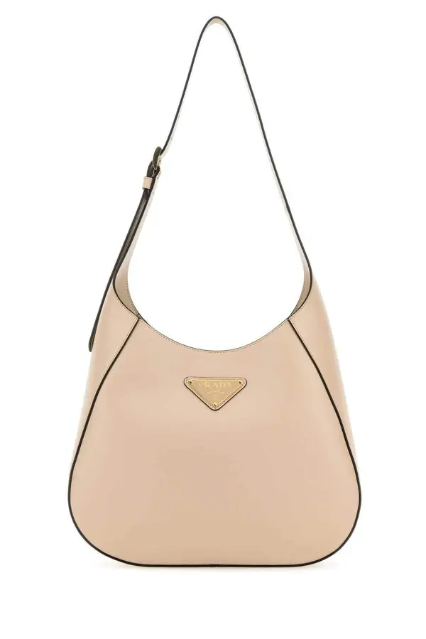 Prada Powder Leather Shoulder Bag