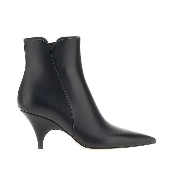 GIANVITO ROSSI Sofia' Leather Booties