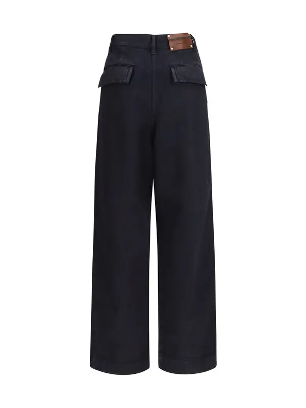 Dries Van Noten Wide-leg Jeans