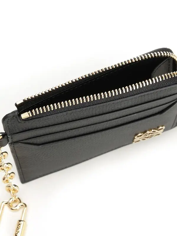 Loewe Anagram Square Card Holder - Black