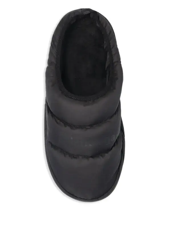 Balenciaga Polyamide And Fleece Alaska Slipper