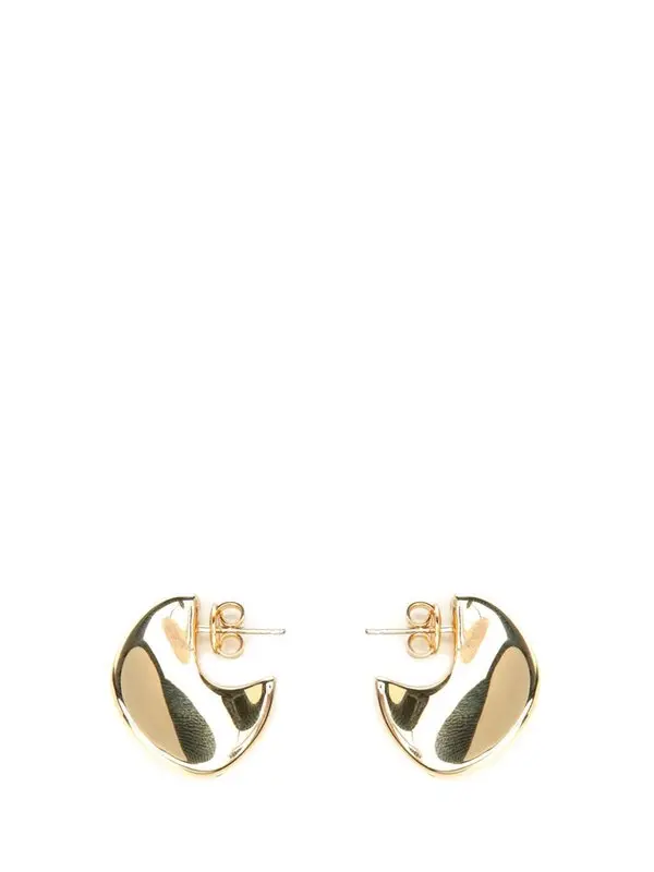 Bottega Veneta Small Disc Earrings