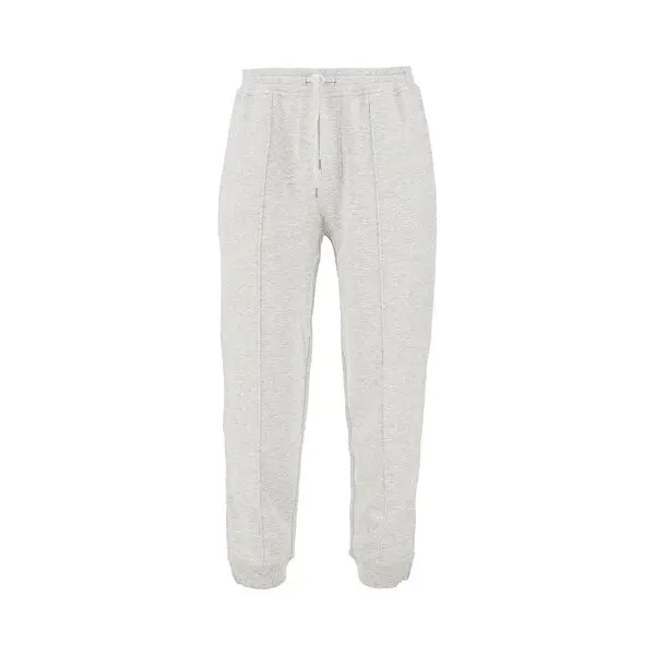 Brunello Cucinelli Mélange Double Jersey Sweatpants - Gray