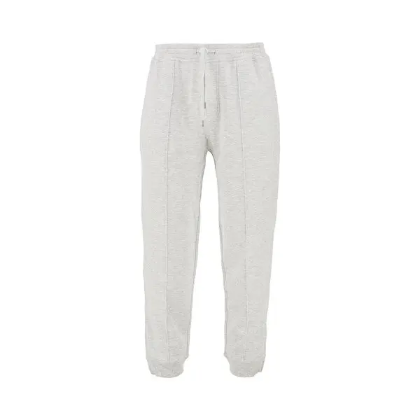 Brunello Cucinelli Mélange Double Jersey Sweatpants - Gray