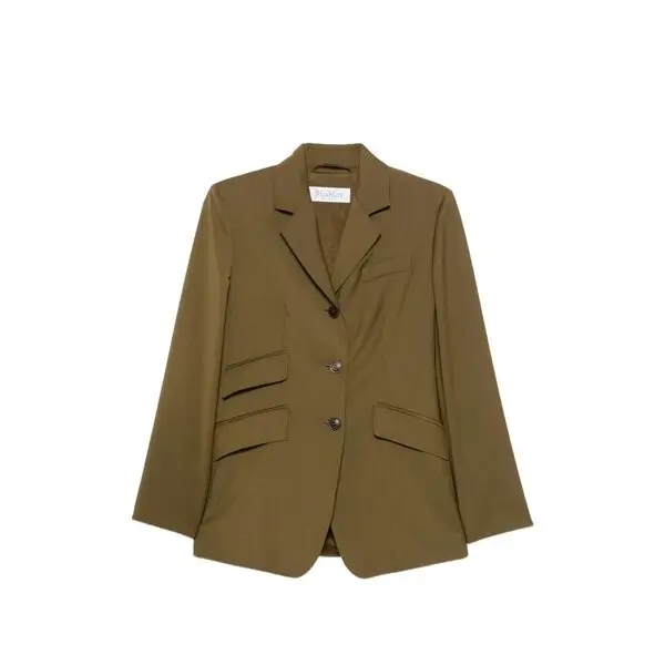 Max Mara Jackets Fitted Jackets - Green