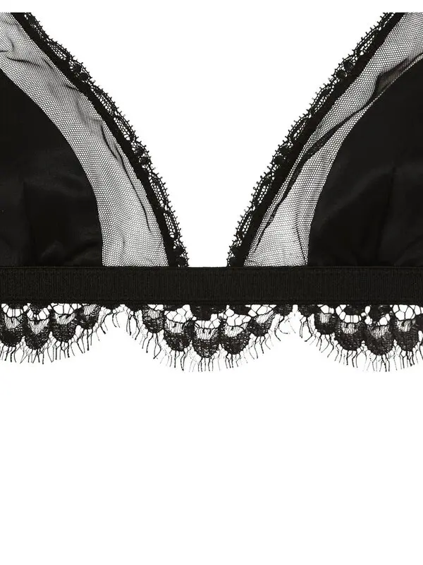 Dolce & Gabbana Semi-transparent Bra