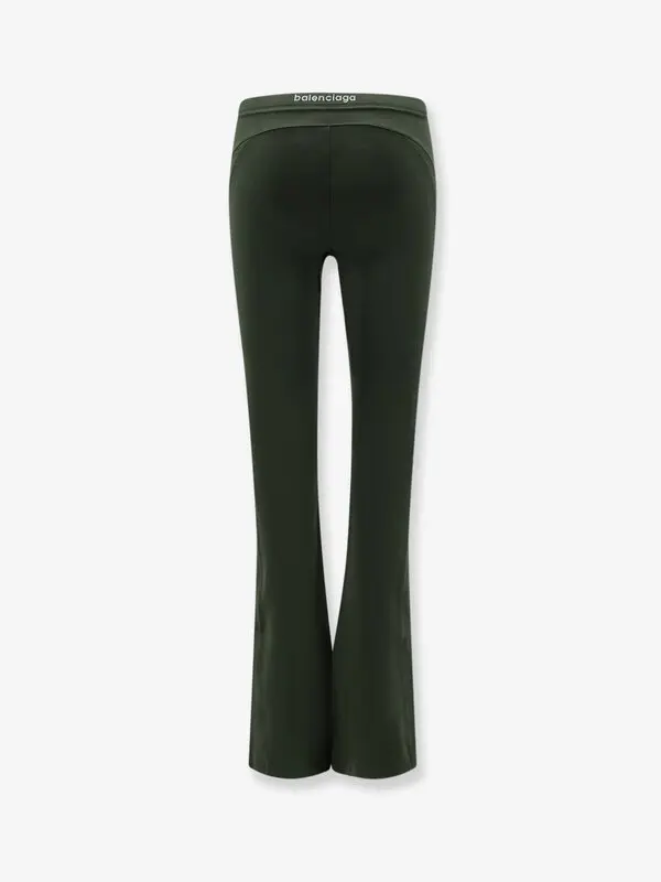 Balenciaga Techwear Flared Technical Fabric Leggings