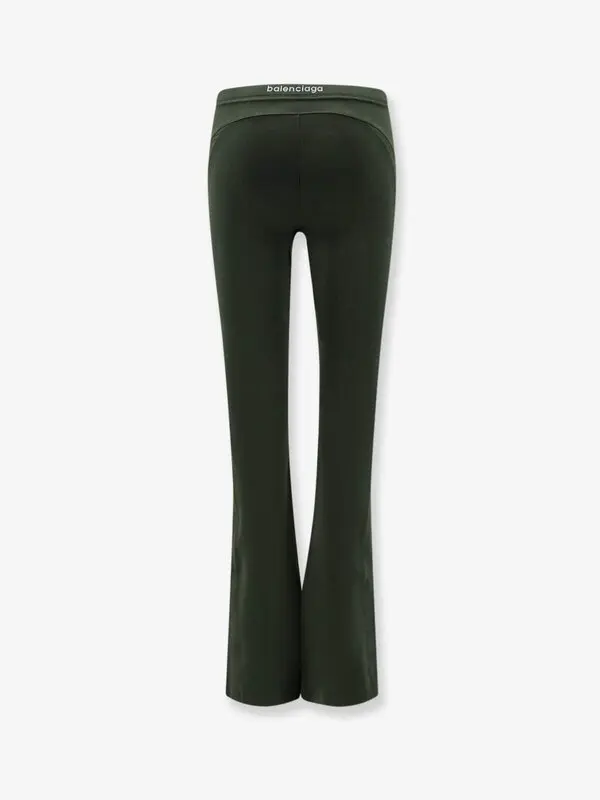 Balenciaga Techwear Flared Technical Fabric Leggings - Multicolor