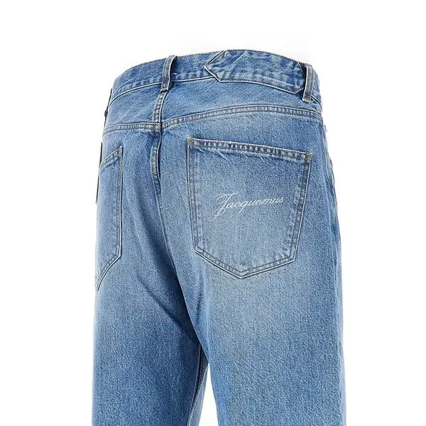 Jacquemus De-nîmes' Straight Denim Pants