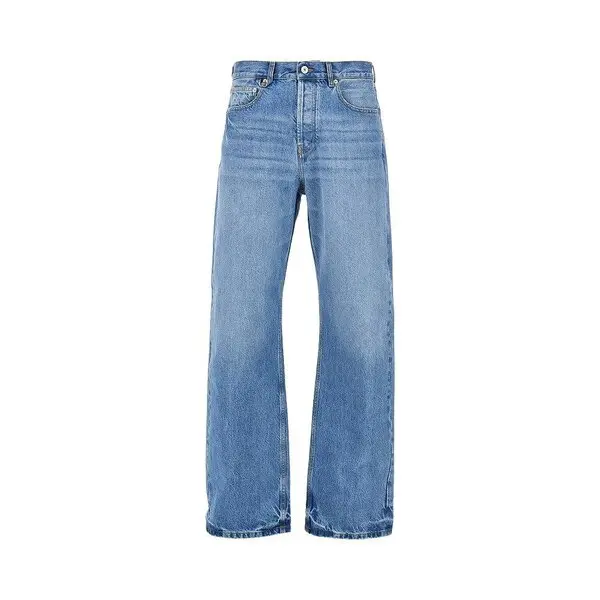 Jacquemus De-nîmes' Straight Denim Pants - Blue