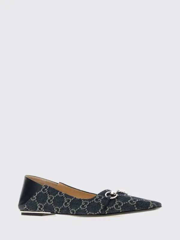 Gucci Vittoria Ballet Flats - Blue