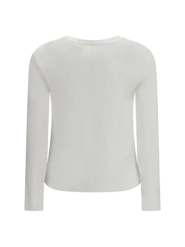 Max Mara Fumetto Embroidered Logo T-shirt - White
