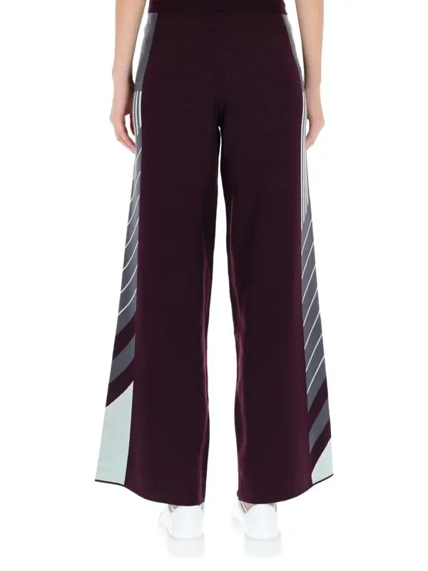 Casablanca Diagonal Tennis Pants - Purple
