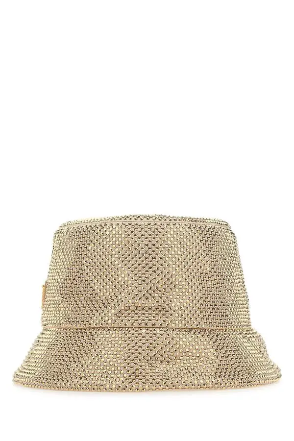 Prada Embellished Viscose Blend Hat