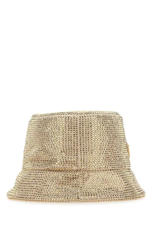 Prada Embellished Viscose Blend Hat