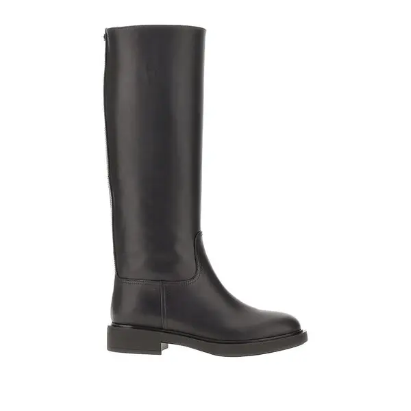 GIANVITO ROSSI Ascott' Leather Boots - Black