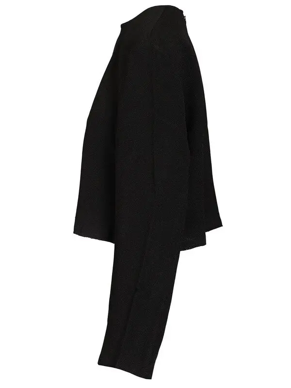 TOTEME Cropped Blouse - Black
