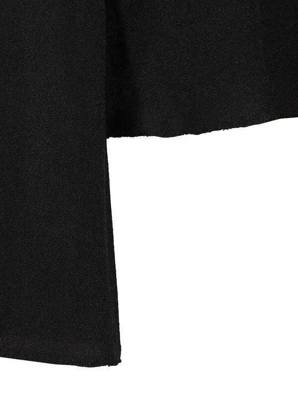 TOTEME Cropped Blouse - Black
