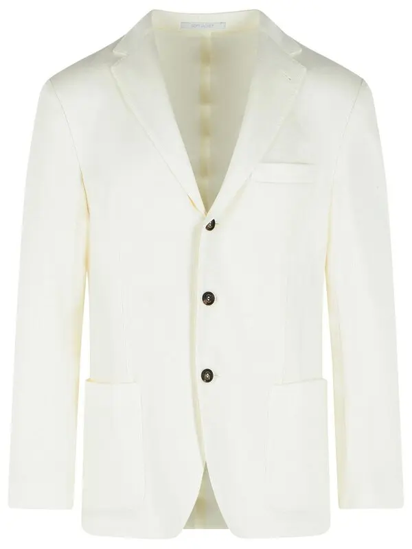 Eleventy Blazer In Linen Blend