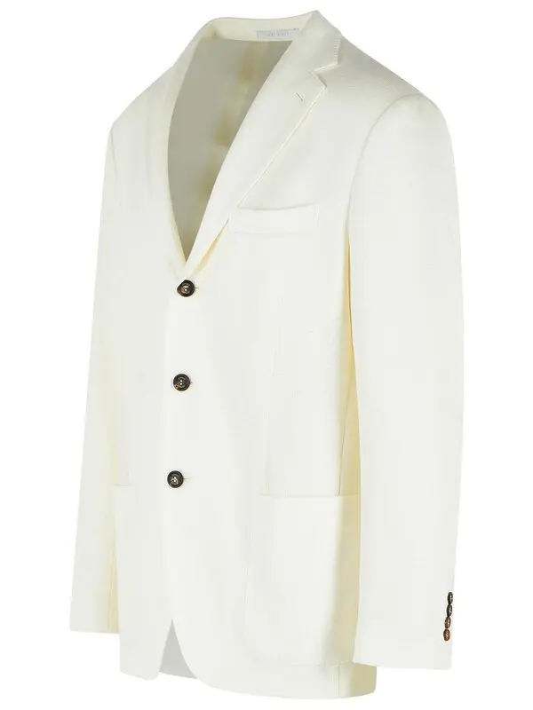 Eleventy Blazer In Linen Blend