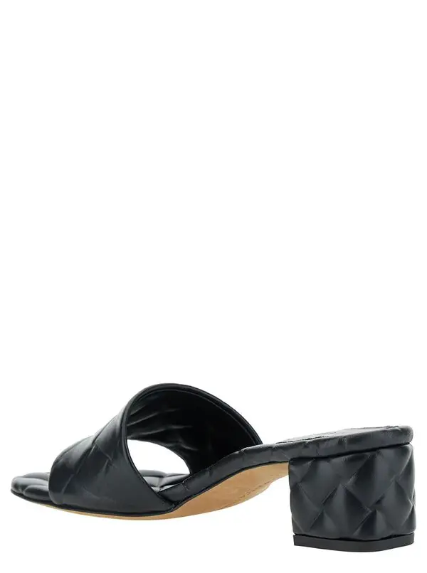 Bottega Veneta Intreccio Motif Mules - Multicolor