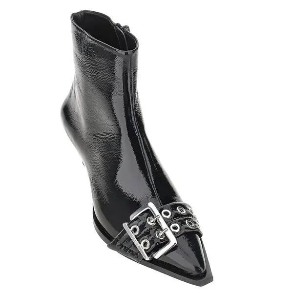 GANNI Faux Leather Boots