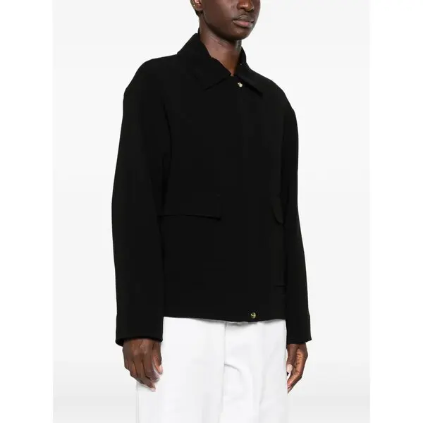 Max Mara Oversized Jacket - Black