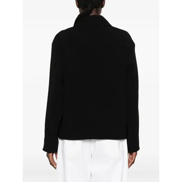 Max Mara Oversized Jacket - Black