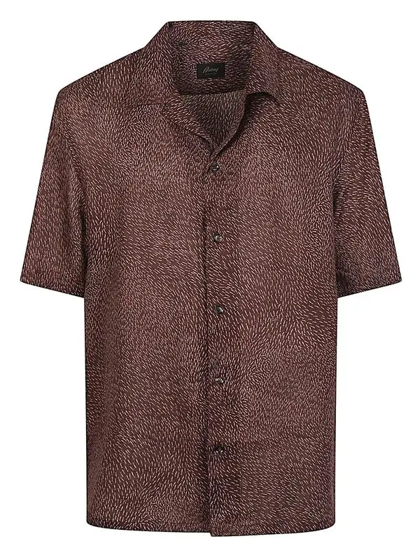 Brioni Linen Shirt - Multicolor