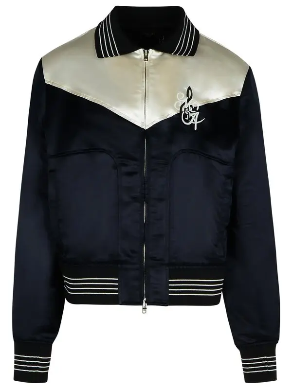 Amiri Music' Polyester Blend Bomber Jacket