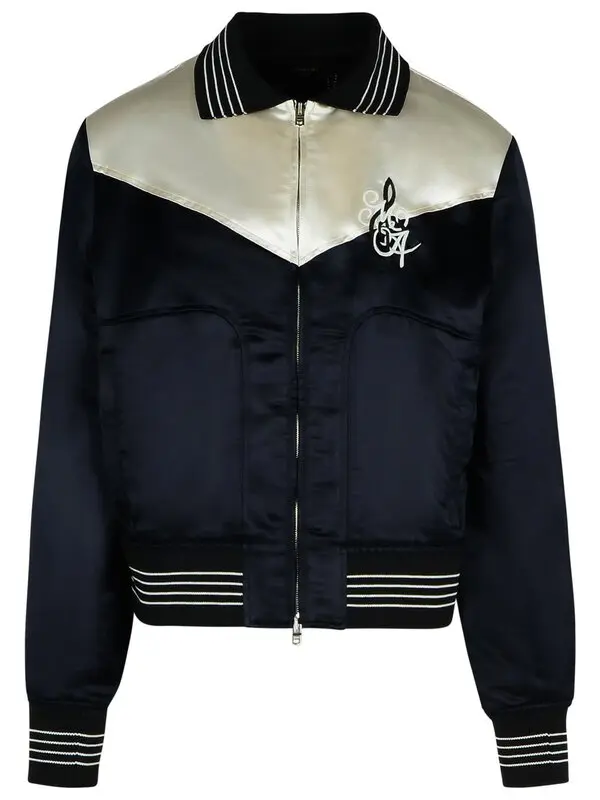 Amiri Music' Polyester Blend Bomber Jacket