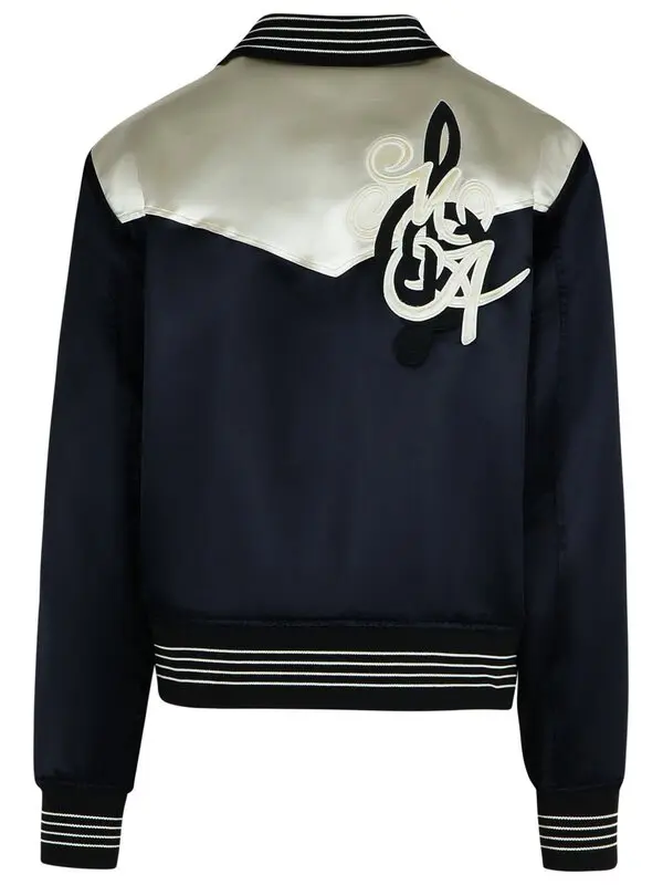 Amiri Music' Polyester Blend Bomber Jacket