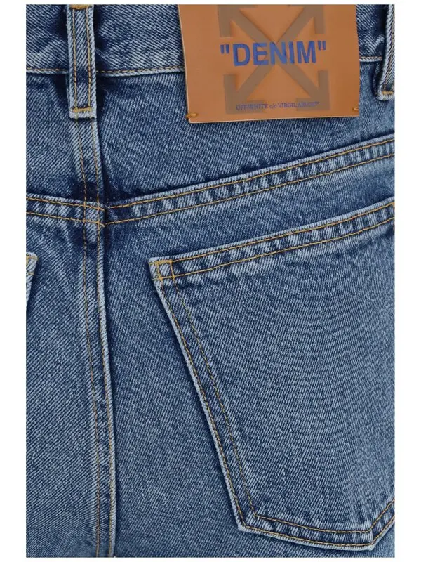 Off-White Venus Straight-leg Jeans - Blue