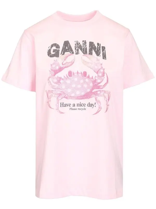 GANNI T-shirt With Print