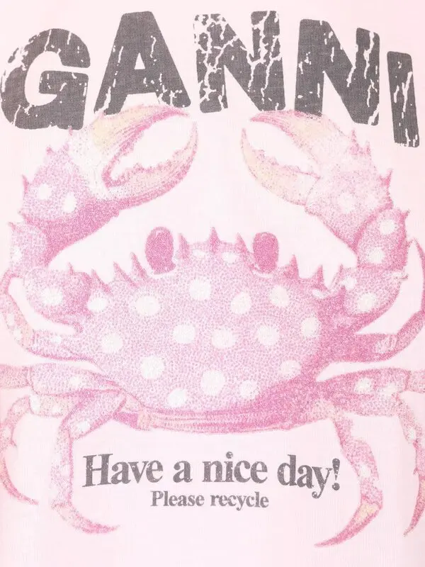 GANNI T-shirt With Print