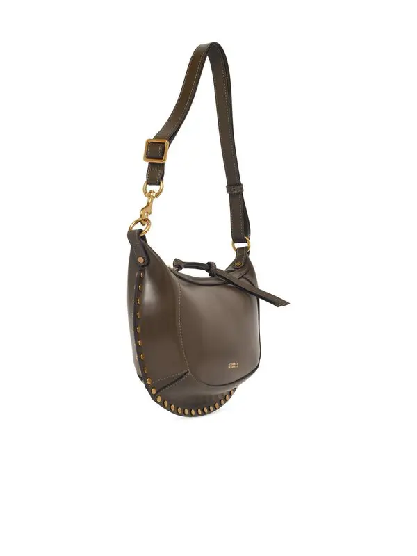 Isabel Marant Étoile Oskan Moon Leather Bag - Brown