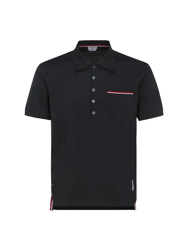 Thom Browne Short Sleeves Polo